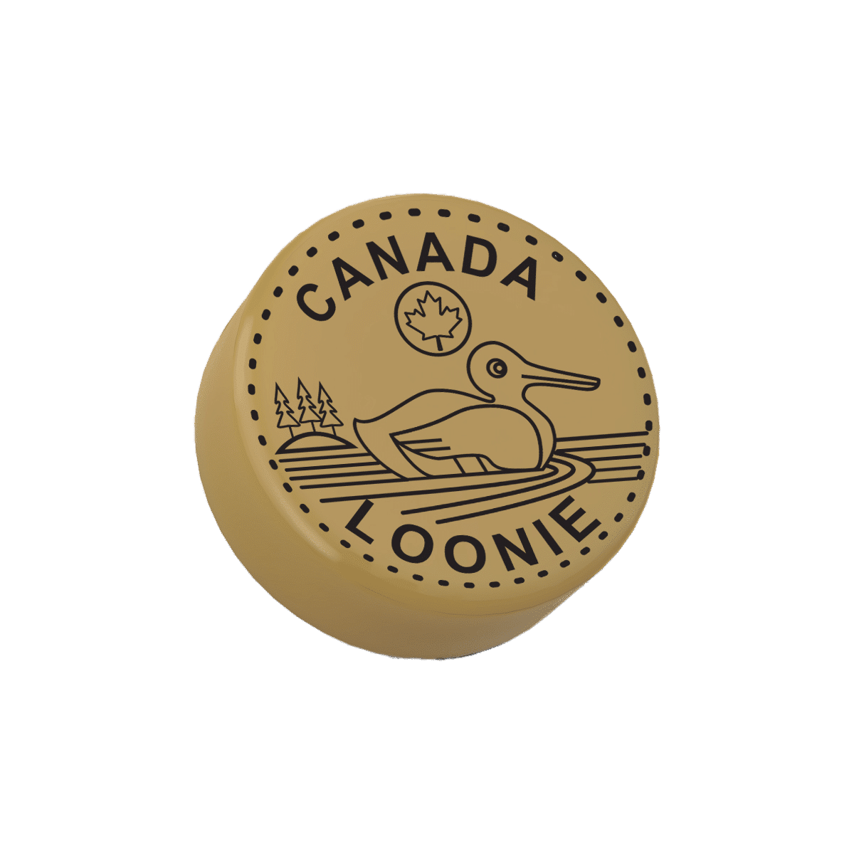 Canadian Loonie $1 Coin - The Brick Chick