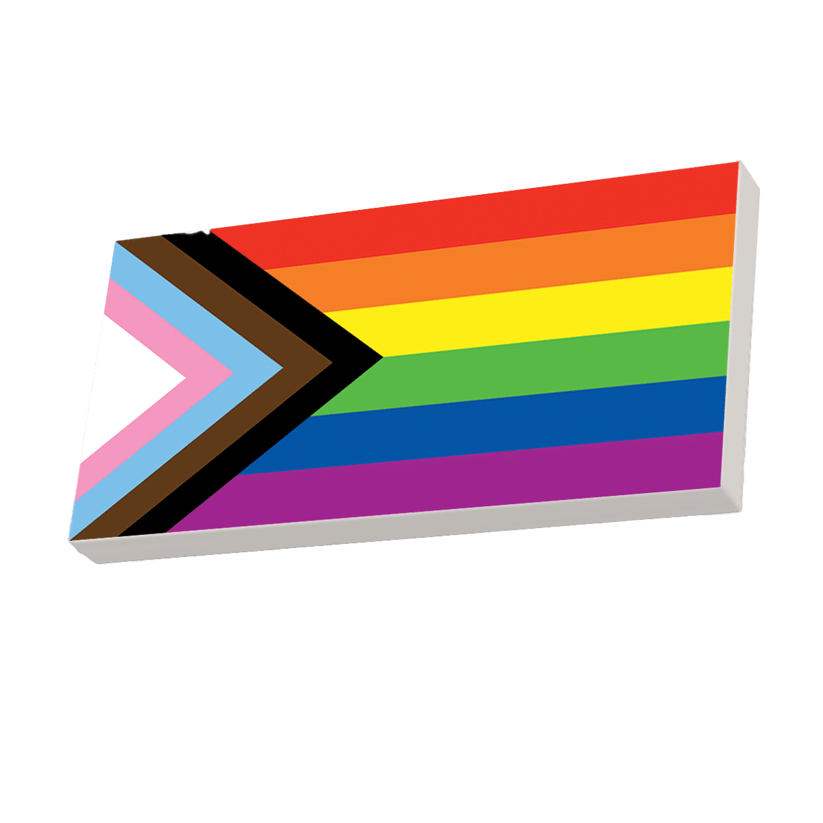 Pride Flag Progress – 2x4 Tile - The Brick Chick