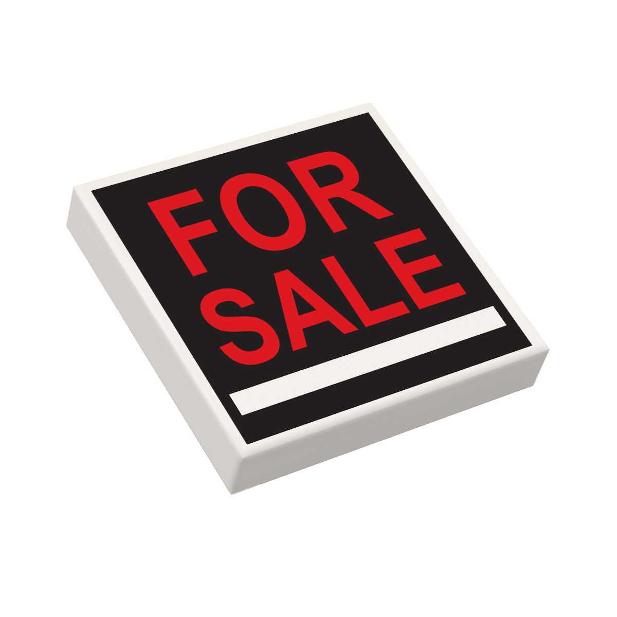 Sign For Sale (2x2 Tile) - The Brick Chick